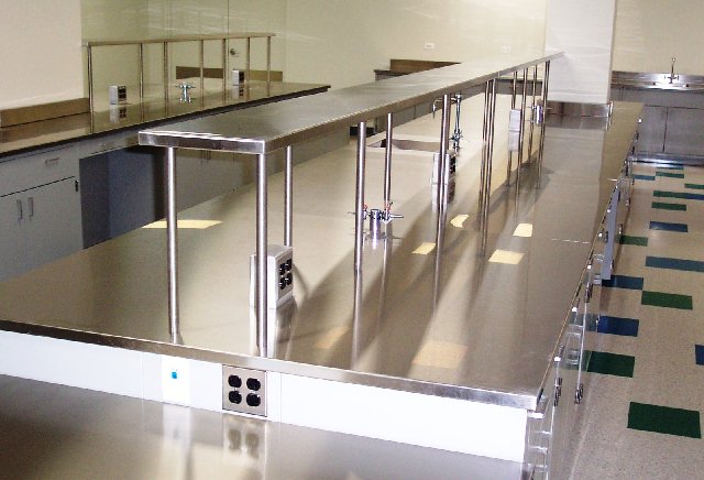 Stainless Steel Lab Countertops & Tables | LOC Scientific